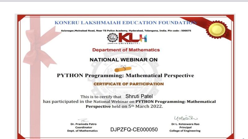 Shruti Patel on LinkedIn: #pythonprogramming #pythonlearning #python # ... Shruti Patel on LinkedIn: #pythonprogramming #pythonlearning #python # ...