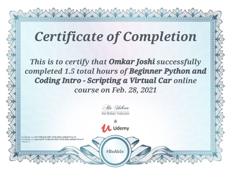 Omkar Joshi on LinkedIn: #python3 #pythonprogrammer #pythondeveloper # ... Omkar Joshi on LinkedIn: #python3 #pythonprogrammer #pythondeveloper # ...