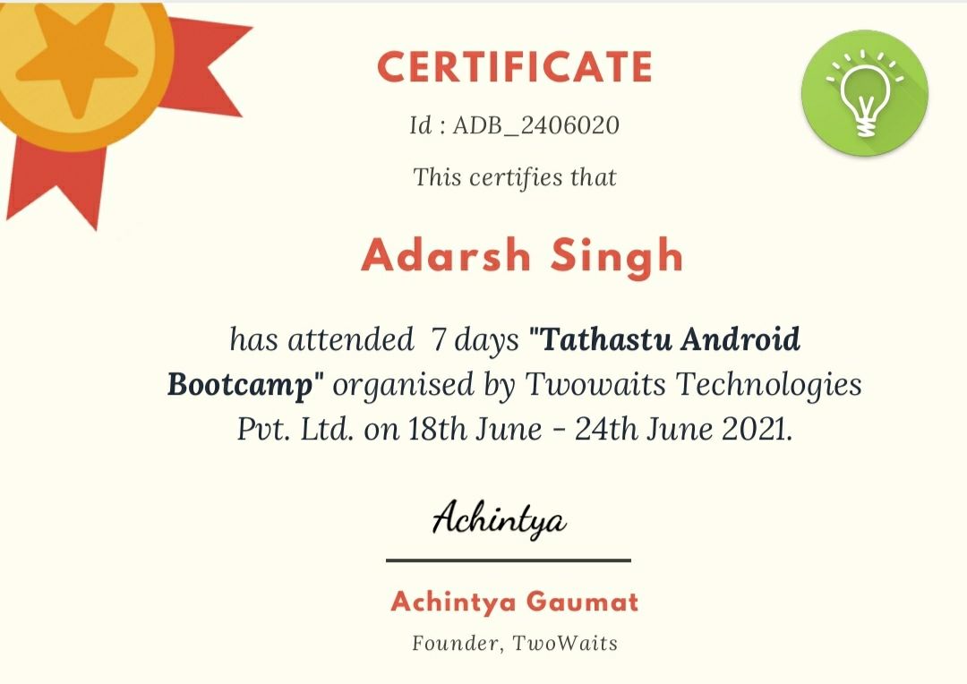 Adarsh Singh on LinkedIn: #android Adarsh Singh on LinkedIn: #android