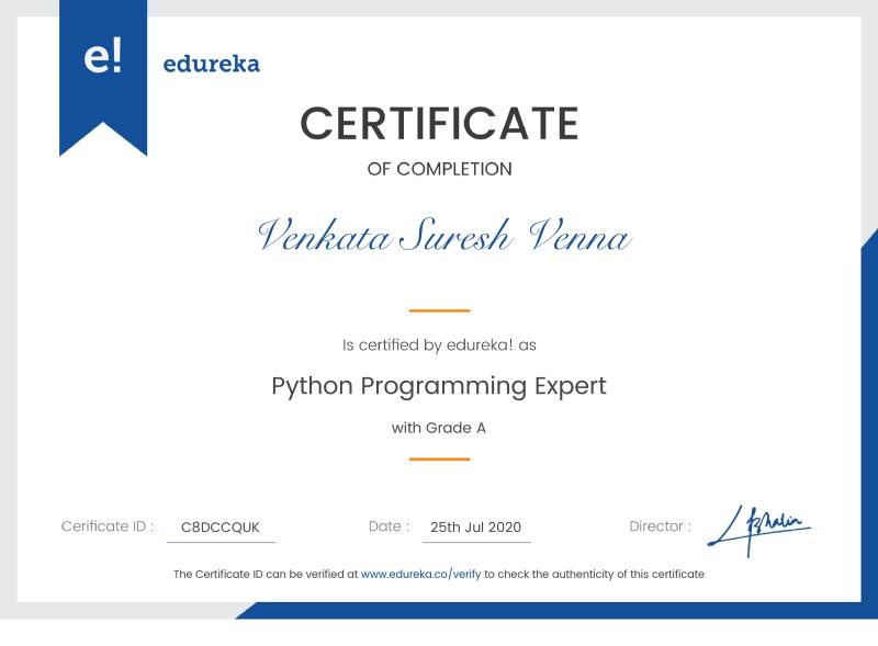Venkata Suresh Venna on LinkedIn: #pythonprogramming #pythonjobs # ... Venkata Suresh Venna on LinkedIn: #pythonprogramming #pythonjobs # ...