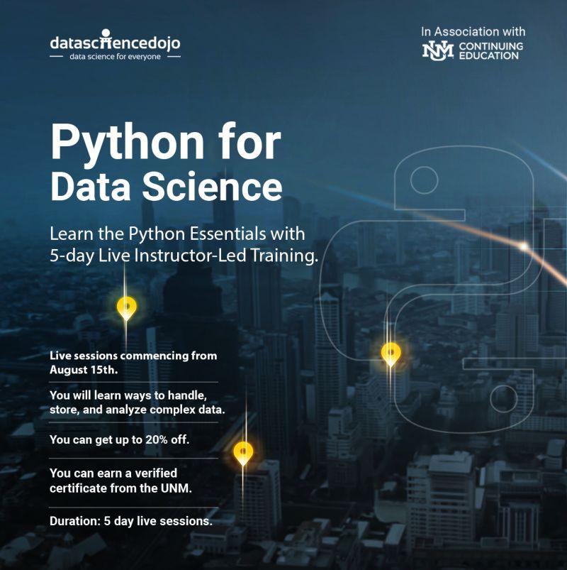 Data Science Dojo on LinkedIn: #python #datascience #pandas # ... Data Science Dojo on LinkedIn: #python #datascience #pandas # ...