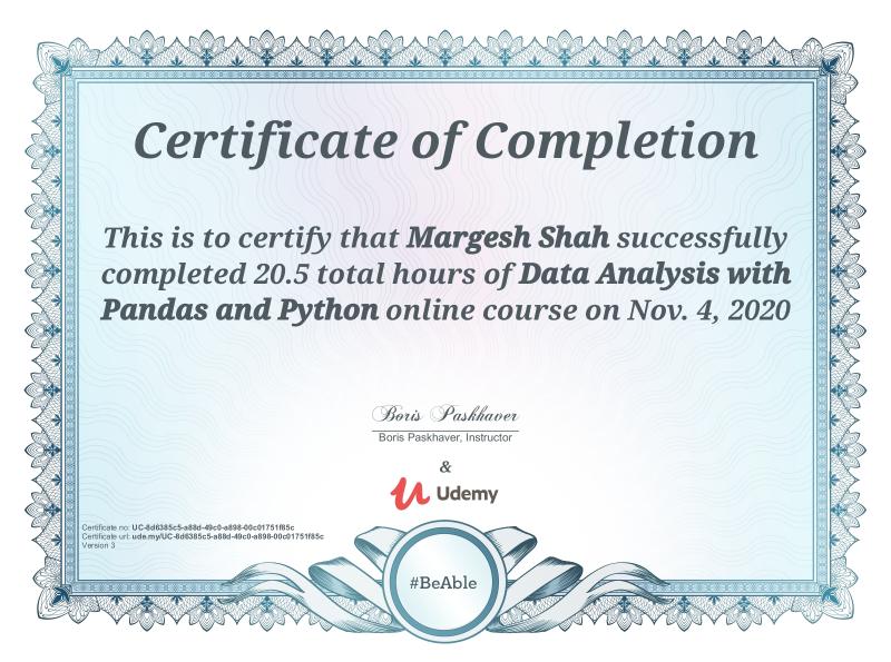 Margesh Shah on LinkedIn: #dataanalysis #pandas #python Margesh Shah on LinkedIn: #dataanalysis #pandas #python