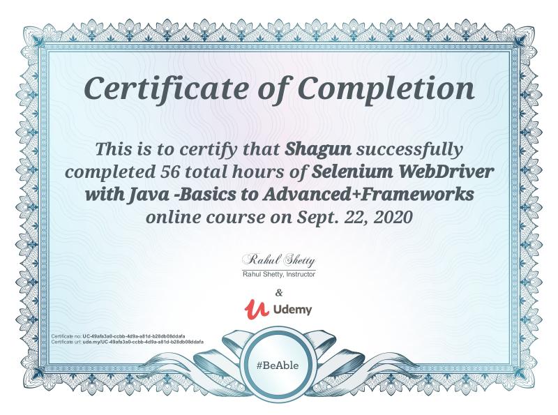 Shagun Choudhary on LinkedIn: #seleniumwebdriver #seleniumautomation # ... Shagun Choudhary on LinkedIn: #seleniumwebdriver #seleniumautomation # ...