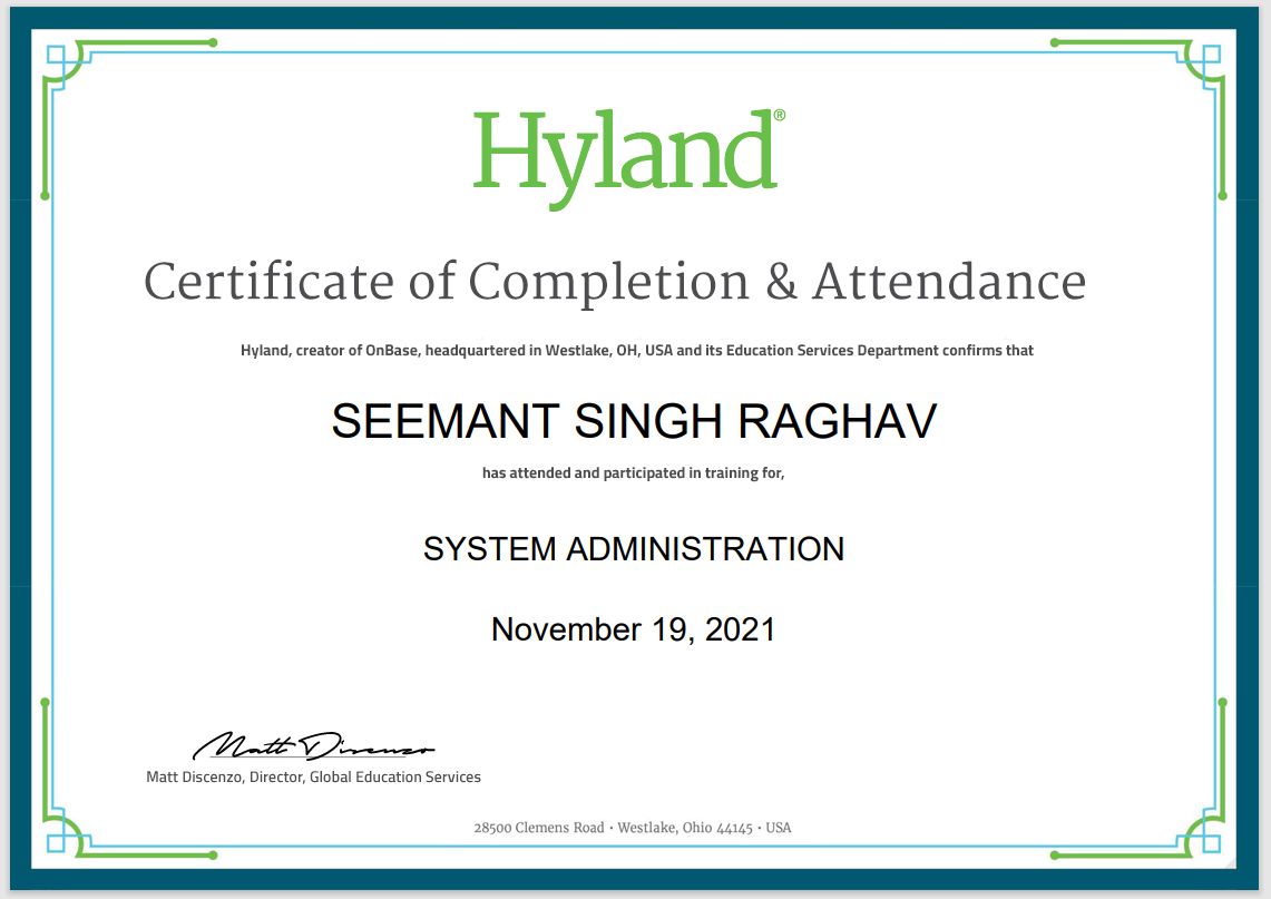 Seemant Raghav on LinkedIn: #learning #softwaredevelopment #hyland # ... Seemant Raghav on LinkedIn: #learning #softwaredevelopment #hyland # ...