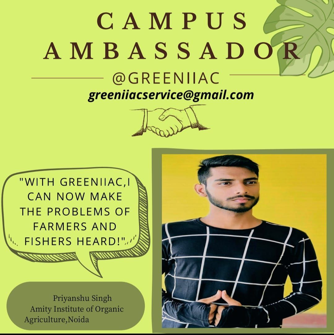 Priyanshu Singh on LinkedIn: Greeniiac Priyanshu Singh on LinkedIn: Greeniiac