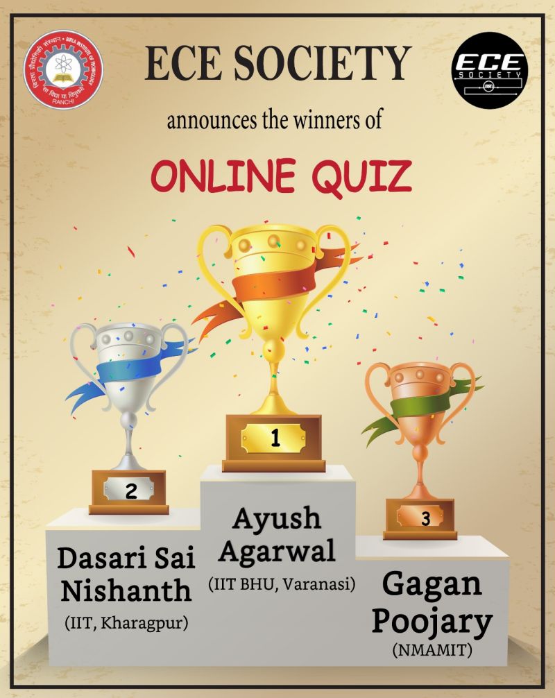 Ayush Agarwal on LinkedIn: #electronics #competitions Ayush Agarwal on LinkedIn: #electronics #competitions