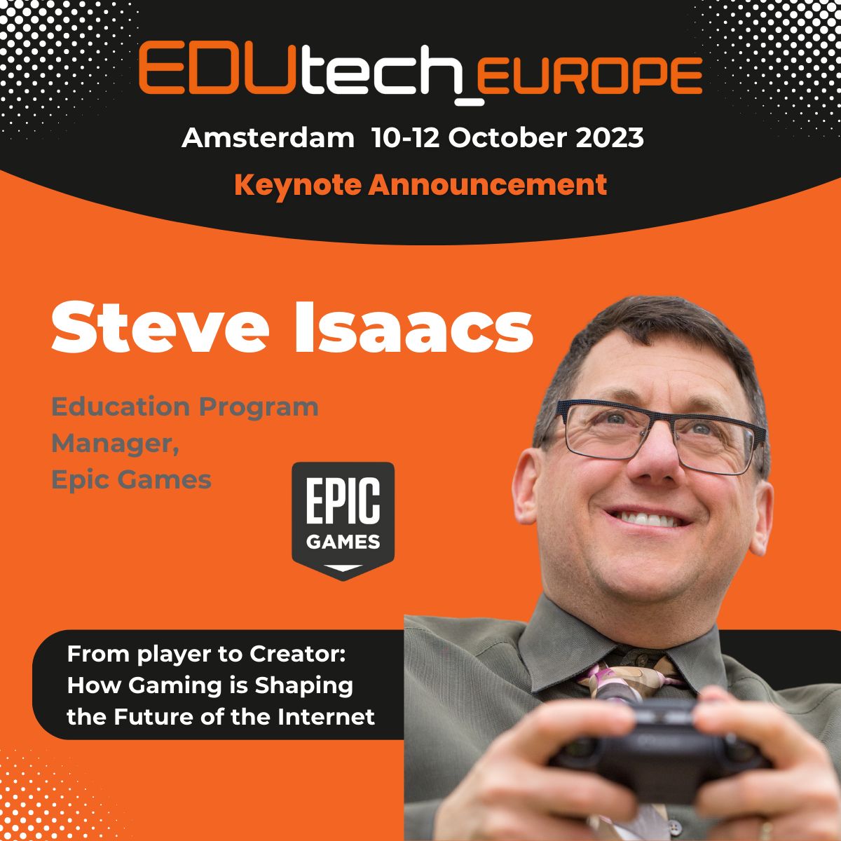 Steve Isaacs on LinkedIn: #edutecheurope Steve Isaacs on LinkedIn: #edutecheurope