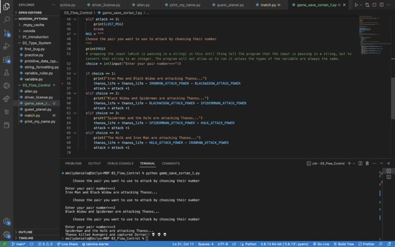 Emily Daniels on LinkedIn: #100daysofcode #python Emily Daniels on LinkedIn: #100daysofcode #python