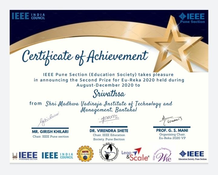 Srivathsa Acharya on LinkedIn: #thankyou #certification #winners # ... Srivathsa Acharya on LinkedIn: #thankyou #certification #winners # ...