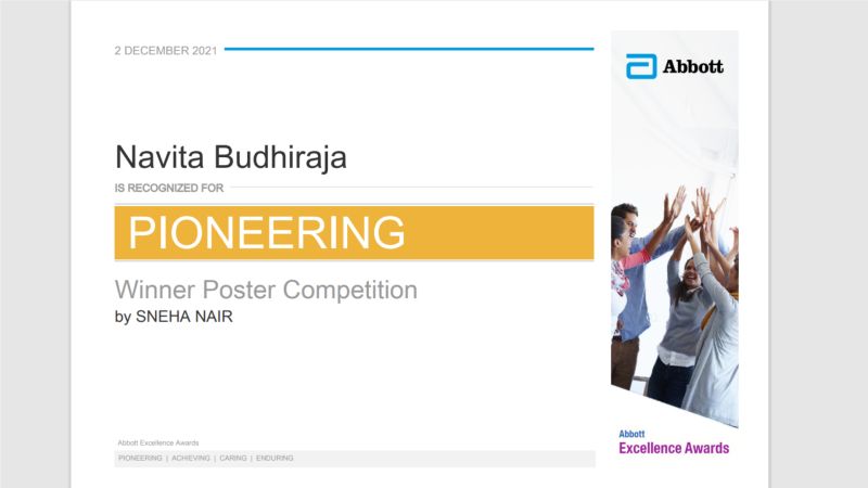 Dr. Navita Budhiraja on LinkedIn: #abbottproud #teamwork | 14 comments Dr. Navita Budhiraja on LinkedIn: #abbottproud #teamwork | 14 comments