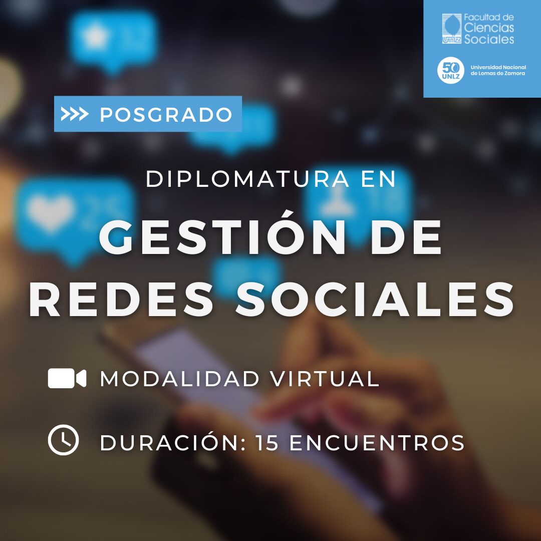Posgrados Facultad de Ciencias Sociales UNLZ en LinkedIn: #diplomaturas ... Posgrados Facultad de Ciencias Sociales UNLZ en LinkedIn: #diplomaturas ...