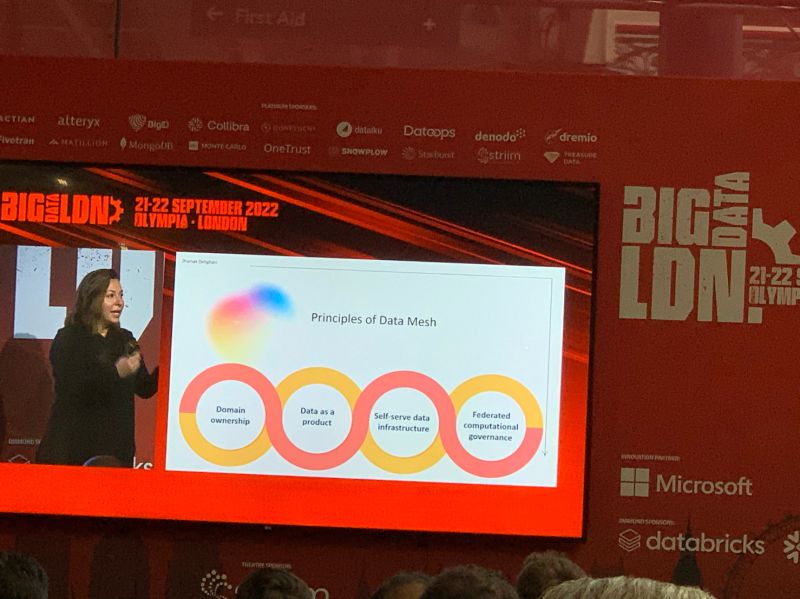 Cindi Howson på LinkedIn: #datamesh #bigdataldn Cindi Howson på LinkedIn: #datamesh #bigdataldn