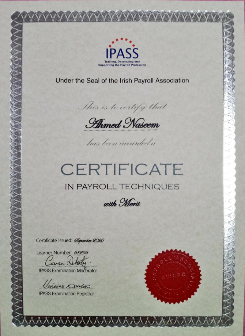 Naseem Ahmed on LinkedIn: IPASS Qualified Naseem Ahmed on LinkedIn: IPASS Qualified