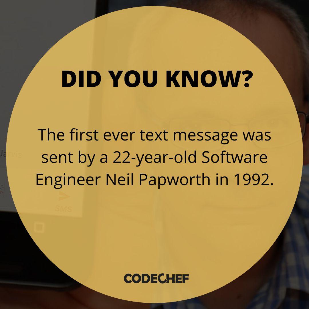 CodeChef on LinkedIn: #codechef #programming #facts #programmingfacts #dyk CodeChef on LinkedIn: #codechef #programming #facts #programmingfacts #dyk