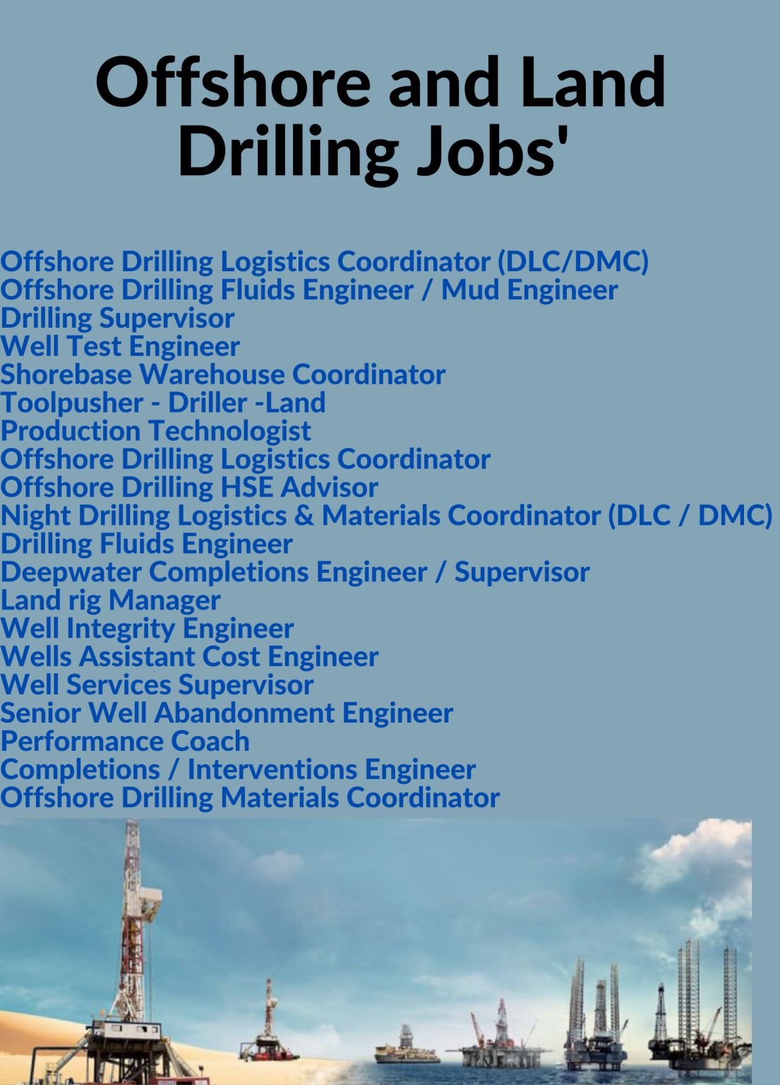 Drilling -Marine Jobs on LinkedIn: Offshore and Land Drilling Jobs ... Drilling -Marine Jobs on LinkedIn: Offshore and Land Drilling Jobs ...