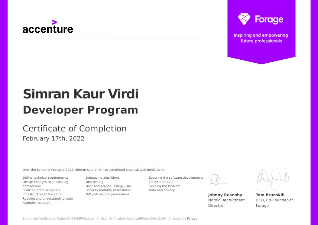 Simran Kaur Virdi on LinkedIn: #internship #opportunity #developer Simran Kaur Virdi on LinkedIn: #internship #opportunity #developer