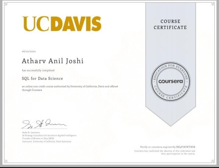 Atharv Joshi on LinkedIn: #sqldatabase #sqlite #rdbms #datascience Atharv Joshi on LinkedIn: #sqldatabase #sqlite #rdbms #datascience