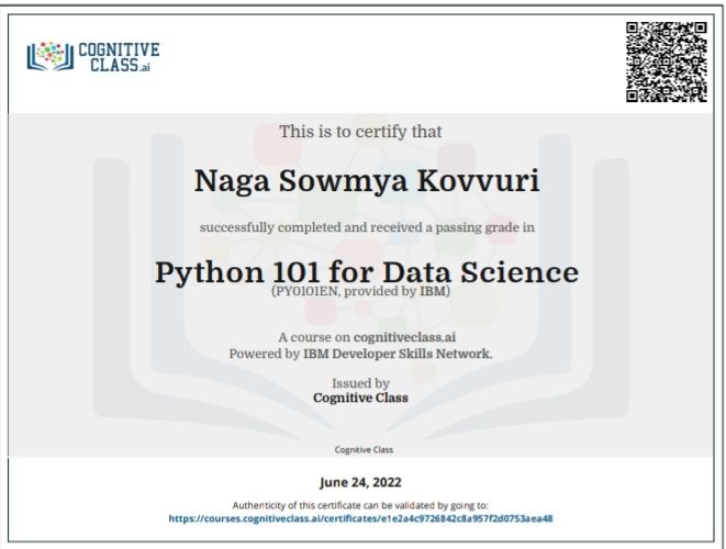 Naga Sowmya Kovvuri on LinkedIn: #cognitiveclass #ibm # ... Naga Sowmya Kovvuri on LinkedIn: #cognitiveclass #ibm # ...