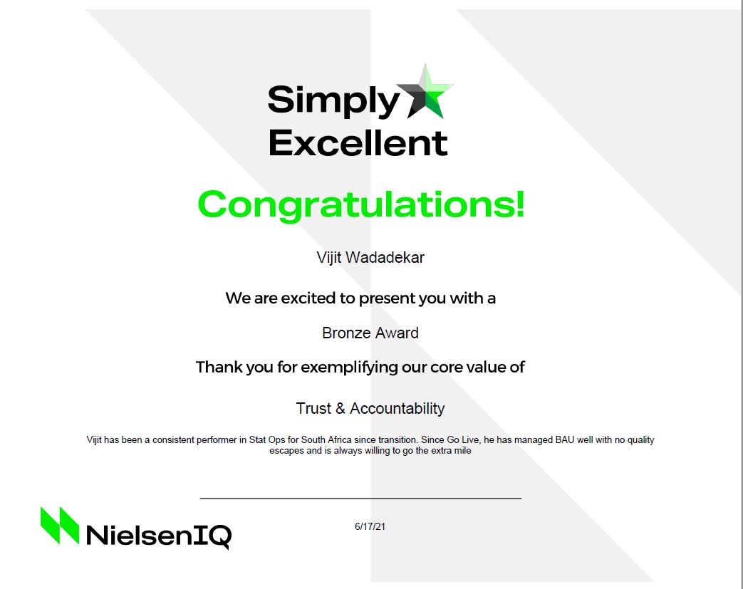 Vijit Wadadekar on LinkedIn: #nielseniq #nielseniq #nielsen #grateful # ... Vijit Wadadekar on LinkedIn: #nielseniq #nielseniq #nielsen #grateful # ...