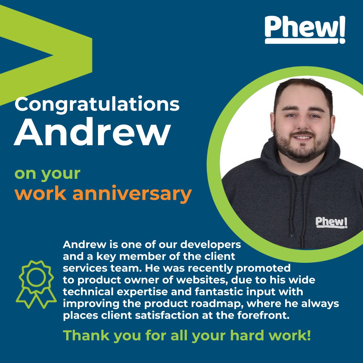 Phew on LinkedIn: Happy work anniversary, Andrew Tate! 🙌 Today we are ... Phew on LinkedIn: Happy work anniversary, Andrew Tate! 🙌 Today we are ...