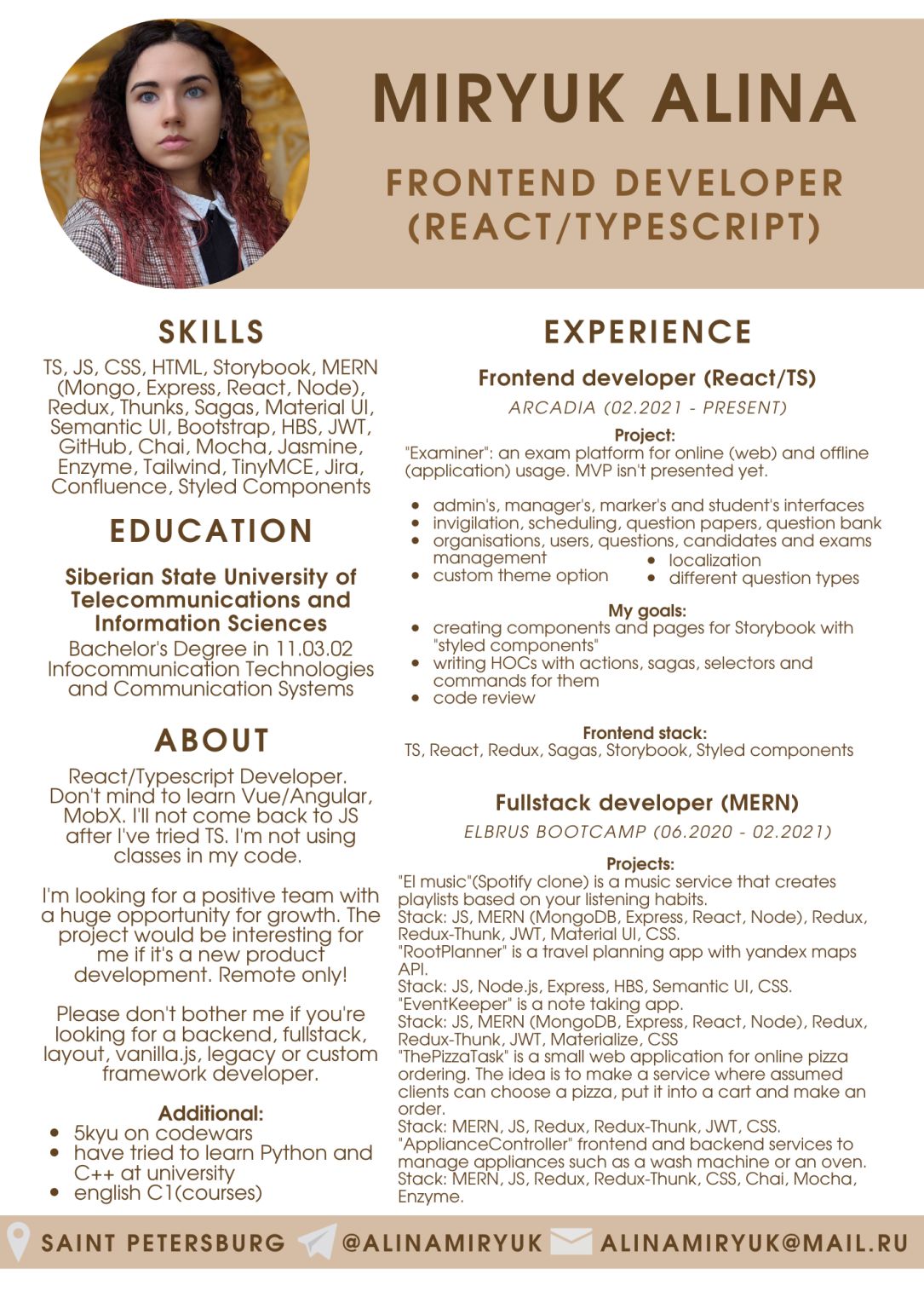 Alina Miryuk on LinkedIn: #react #reactdeveloper #typescript #frontend ... Alina Miryuk on LinkedIn: #react #reactdeveloper #typescript #frontend ...