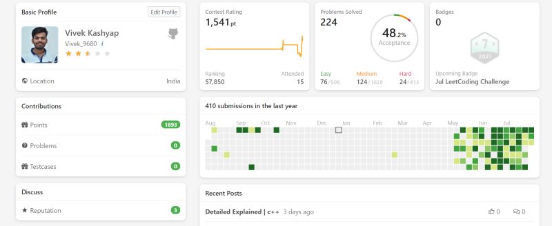 Vivek Kashyap on LinkedIn: #leetcode #problemsolving Vivek Kashyap on LinkedIn: #leetcode #problemsolving