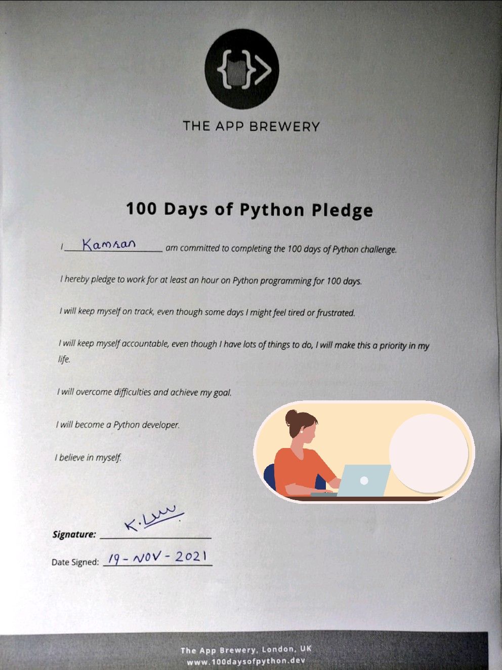 Kamran Lateef on LinkedIn: #100daysofcode #100daysofpython #python Kamran Lateef on LinkedIn: #100daysofcode #100daysofpython #python