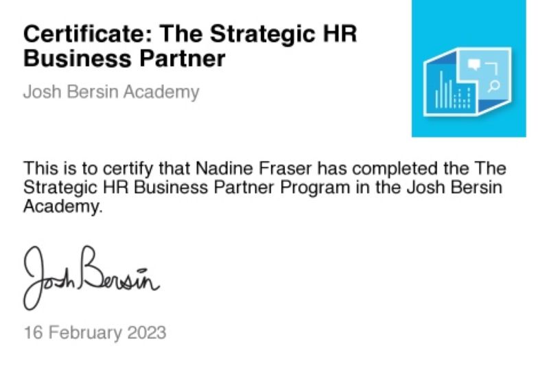 Nadine F. on LinkedIn: Insightful program. Nadine F. on LinkedIn: Insightful program.