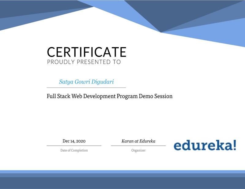 Satya Gowri Digudari on LinkedIn: #webinar #edureka Satya Gowri Digudari on LinkedIn: #webinar #edureka