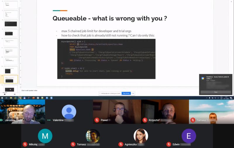 Tomasz Kulinski on LinkedIn: #salesforce #meetup #chargify #shareandlearn Tomasz Kulinski on LinkedIn: #salesforce #meetup #chargify #shareandlearn
