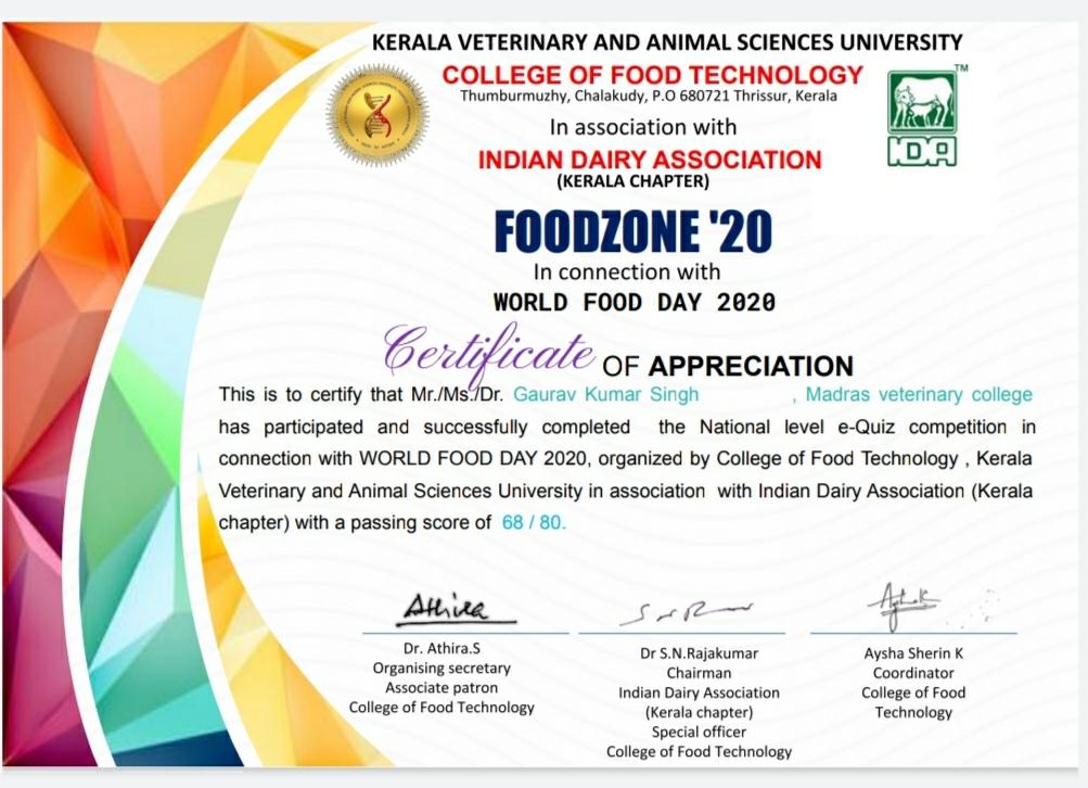 Gaurav Kumar Singh on LinkedIn: Certificate of appreciation Gaurav Kumar Singh on LinkedIn: Certificate of appreciation