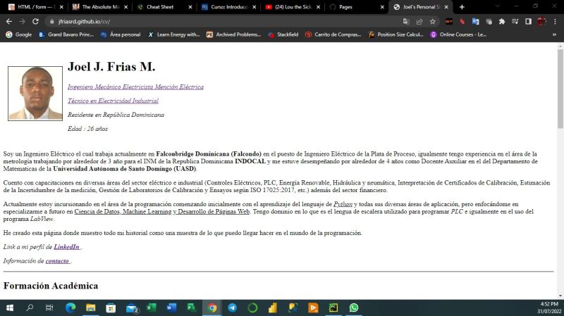 Joel Jose Frias Martinez on LinkedIn: #100daysofcode #python #project # ... Joel Jose Frias Martinez on LinkedIn: #100daysofcode #python #project # ...