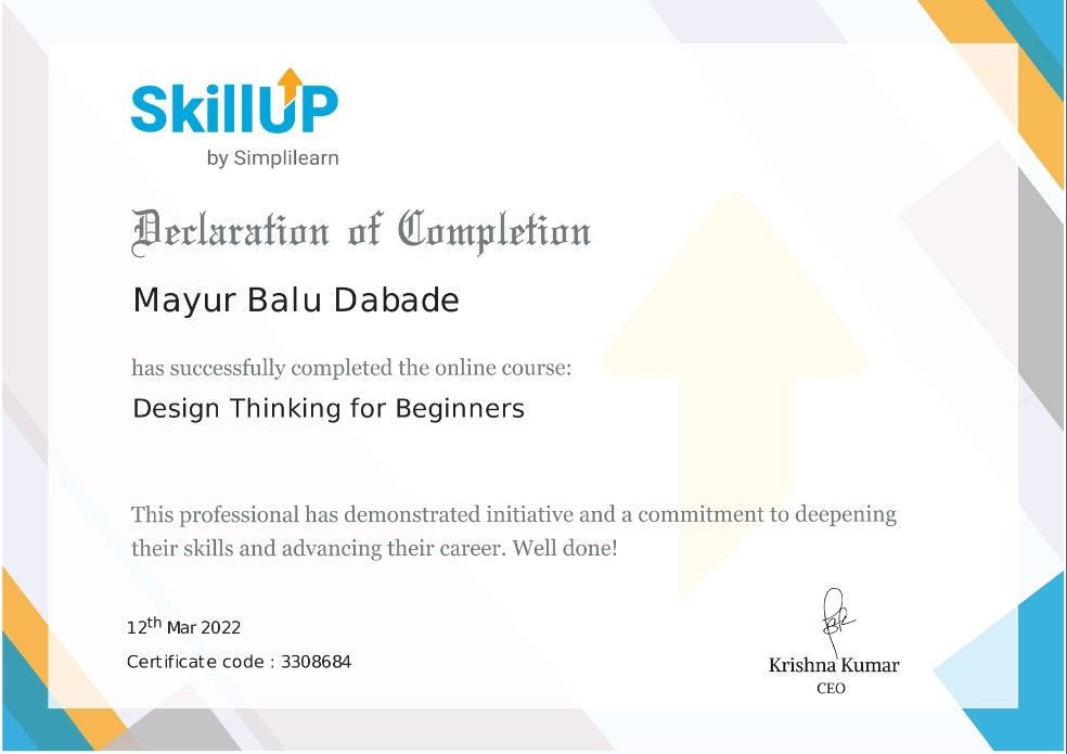 Mayur Dabade on LinkedIn: #designthinking Mayur Dabade on LinkedIn: #designthinking