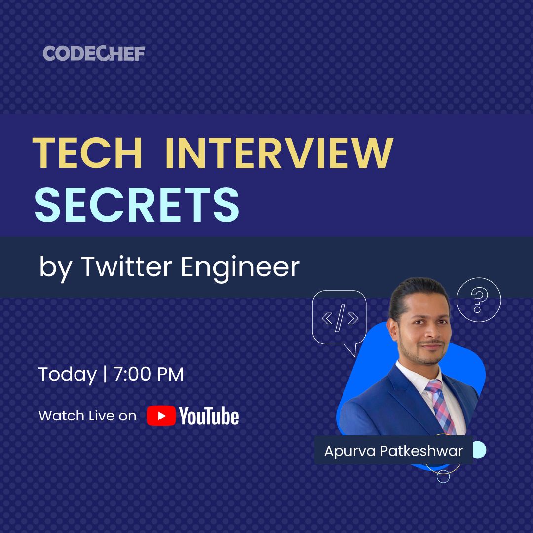 CodeChef on LinkedIn: #codechef #coding #programming CodeChef on LinkedIn: #codechef #coding #programming