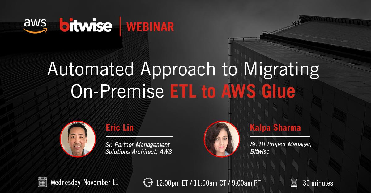 Bitwise Inc on LinkedIn: #awsglue Bitwise Inc on LinkedIn: #awsglue