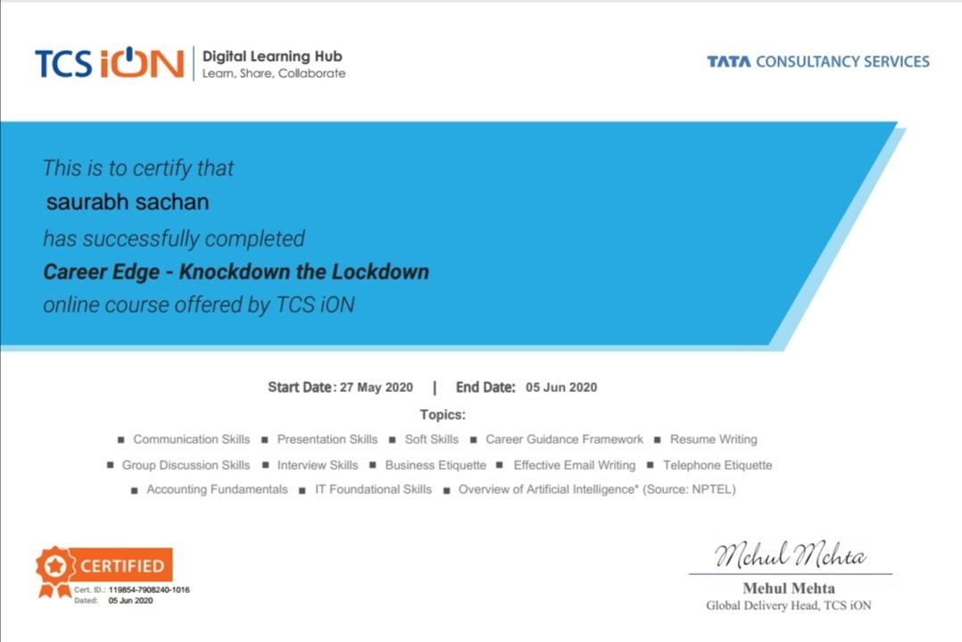 Saurabh Sachan posted on LinkedIn Saurabh Sachan posted on LinkedIn