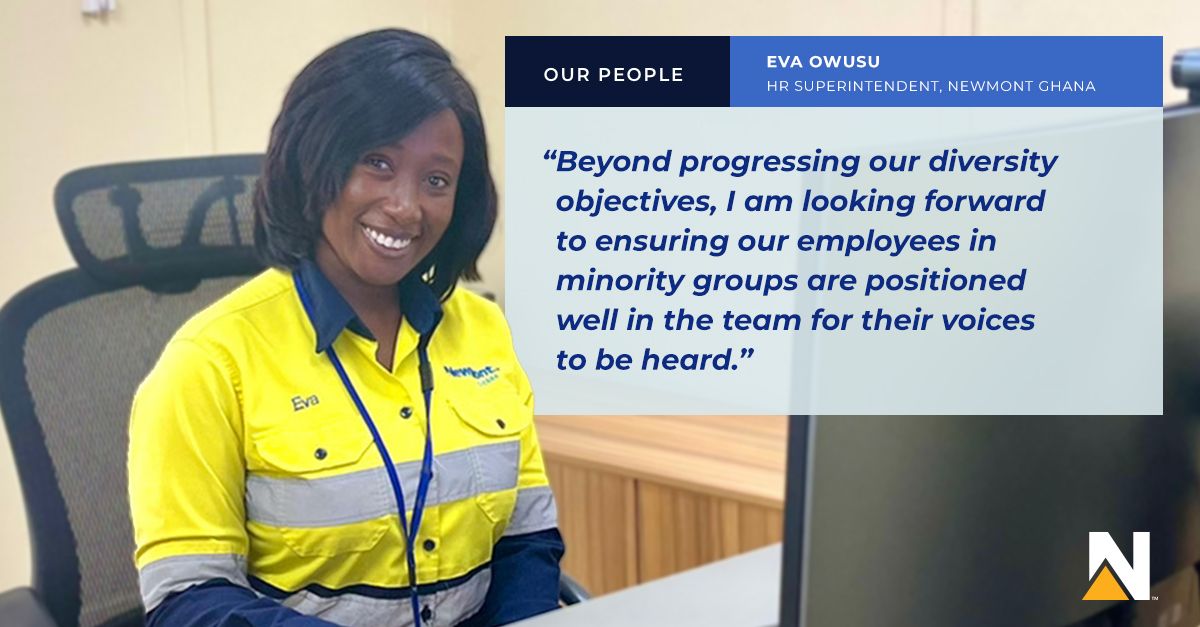Newmont Corporation on LinkedIn: Meet Eva Owusu, HR Superintendent ... Newmont Corporation on LinkedIn: Meet Eva Owusu, HR Superintendent ...