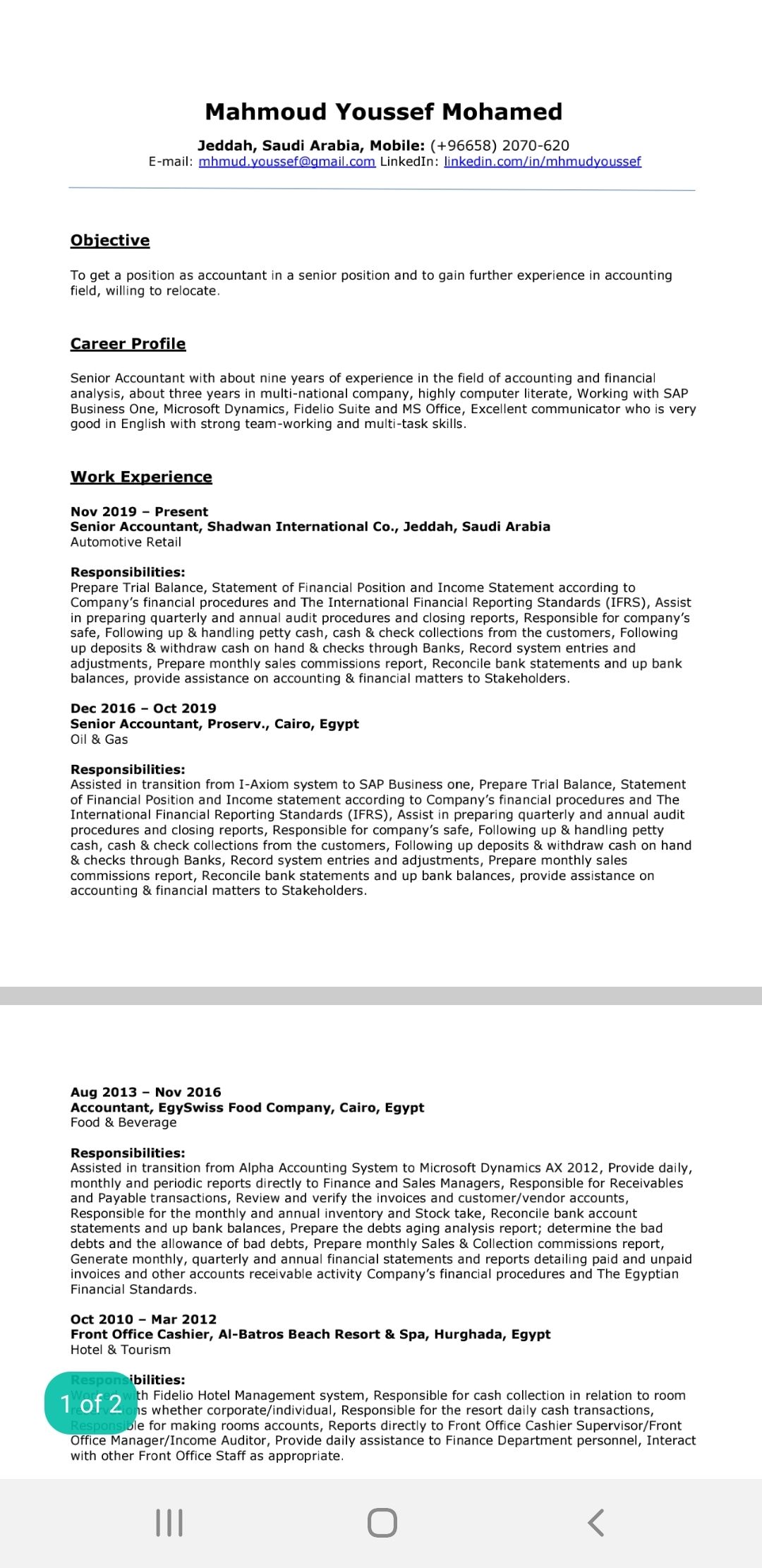 Dr. Osama Radwan Mahmoud, DBA, MBA, PMP posted on LinkedIn Dr. Osama Radwan Mahmoud, DBA, MBA, PMP posted on LinkedIn