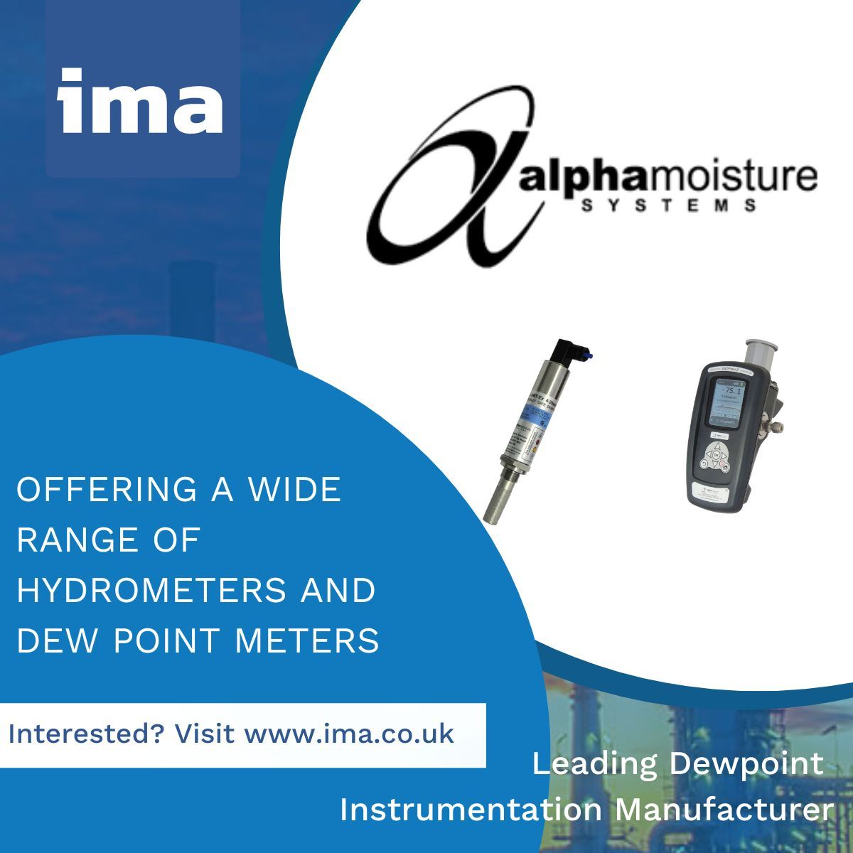 IMA Ltd on LinkedIn: #dewpointmeasurement #processmeasurement #dewpoint IMA Ltd on LinkedIn: #dewpointmeasurement #processmeasurement #dewpoint