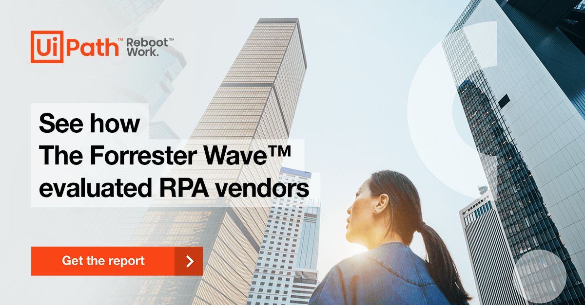 UiPath on LinkedIn: Forrester Wave RPA Report 2023 - Download | UiPath UiPath on LinkedIn: Forrester Wave RPA Report 2023 - Download | UiPath