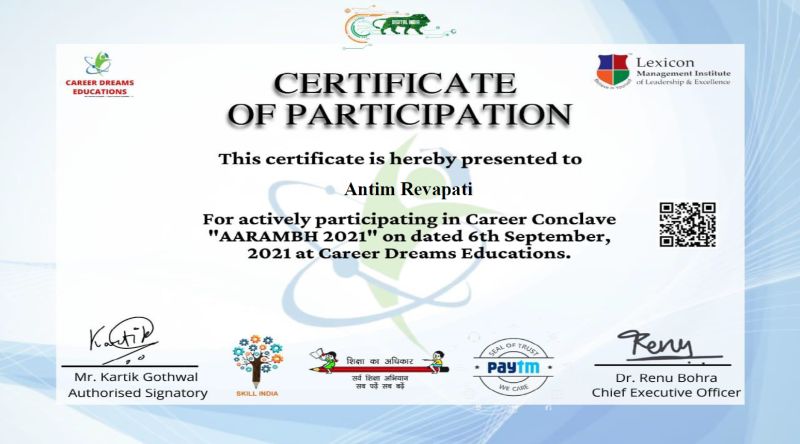 Antim Revapati on LinkedIn: #event #career Antim Revapati on LinkedIn: #event #career