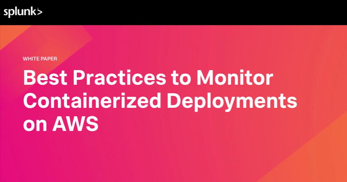 Colby Onic on LinkedIn: Best Practices to Monitor Containerized ... Colby Onic on LinkedIn: Best Practices to Monitor Containerized ...