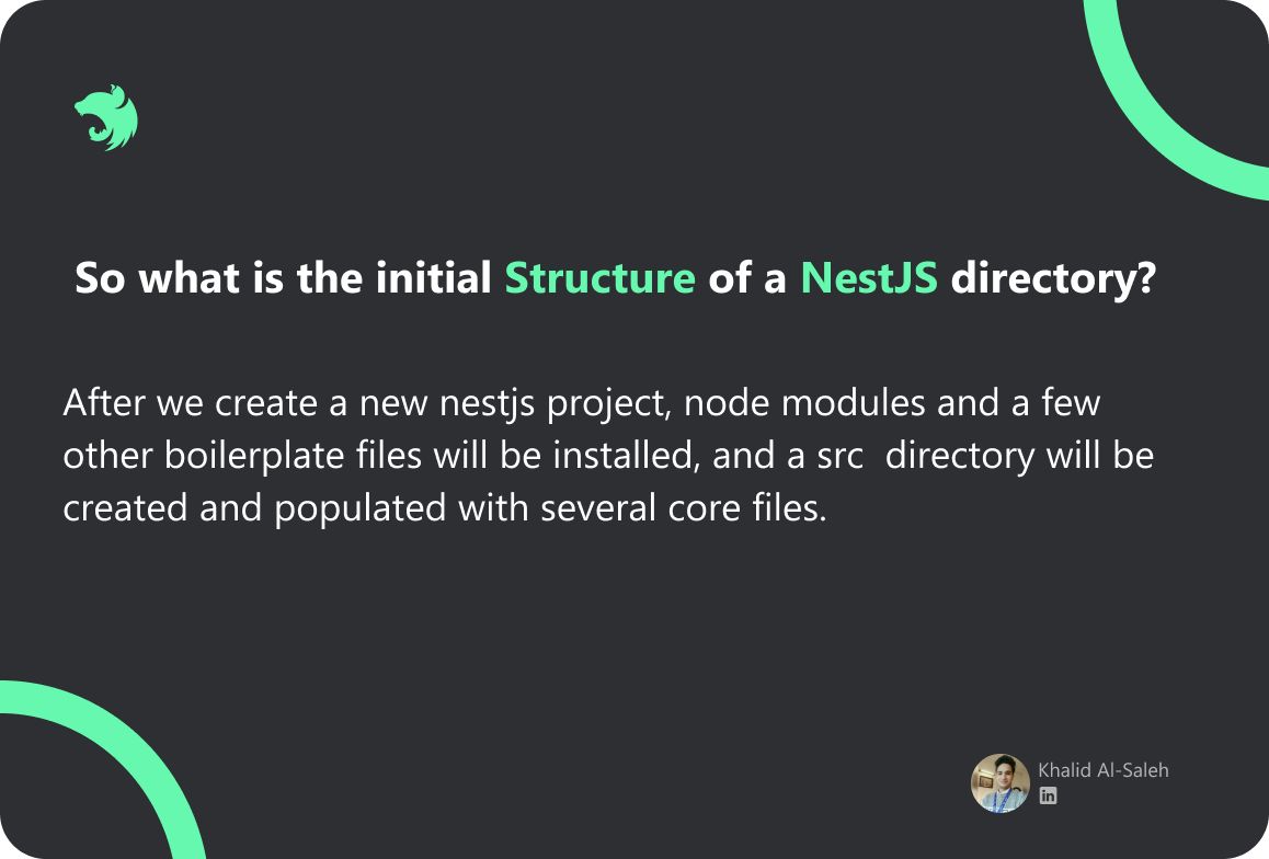 Khalid Al-Saleh on LinkedIn: #nestjs #nestjs #tips #javascript # ... Khalid Al-Saleh on LinkedIn: #nestjs #nestjs #tips #javascript # ...