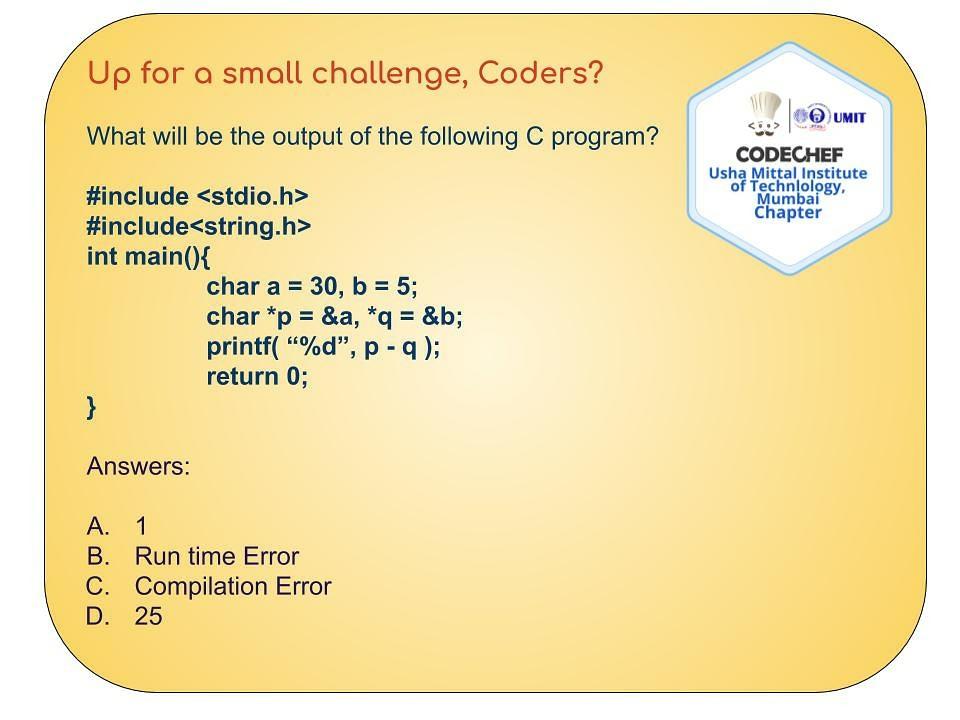 Codechef UMIT Chapter on LinkedIn: #codechef #codechefchapters # ... Codechef UMIT Chapter on LinkedIn: #codechef #codechefchapters # ...