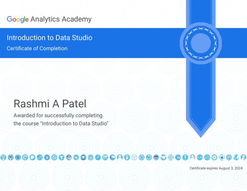 Rashmi Patel on LinkedIn: Successfully completed Introduction to Data ... Rashmi Patel on LinkedIn: Successfully completed Introduction to Data ...