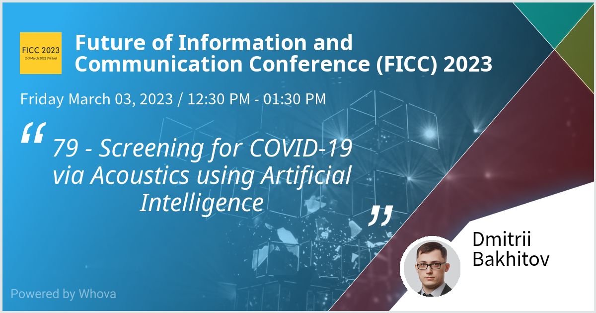 Dmitrii Bakhitov on LinkedIn: #ficc2023 #whova Dmitrii Bakhitov on LinkedIn: #ficc2023 #whova