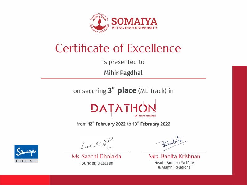 Mihir Paghdal on LinkedIn: #everyone #machinelearning #hackathon # ... Mihir Paghdal on LinkedIn: #everyone #machinelearning #hackathon # ...