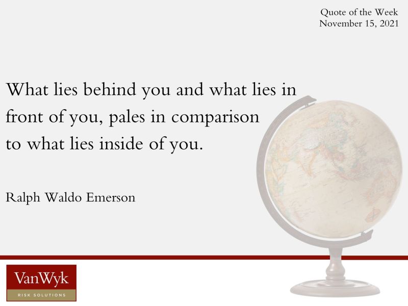 Van Wyk Risk Solutions on LinkedIn: #qotw #mondaymotivation Van Wyk Risk Solutions on LinkedIn: #qotw #mondaymotivation