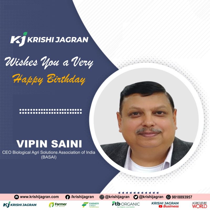Krishi Jagran on LinkedIn: Wishes you a very Happy Birthday Vipin Saini ... Krishi Jagran on LinkedIn: Wishes you a very Happy Birthday Vipin Saini ...