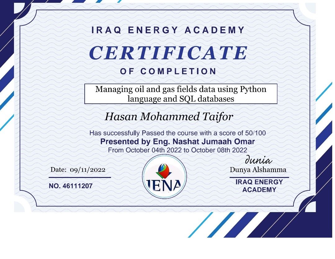 Hasan Mohammed on LinkedIn: #python #sql Hasan Mohammed on LinkedIn: #python #sql